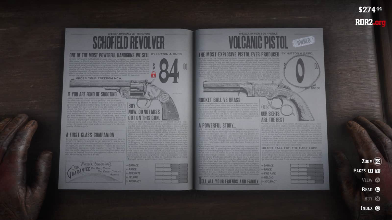 Red Dead Redemption 2 Rare Weapons Guide - RDR2.org