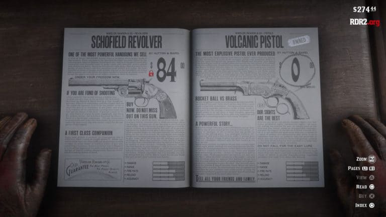 Red Dead Redemption 2 Rare Weapons Guide - RDR2.org