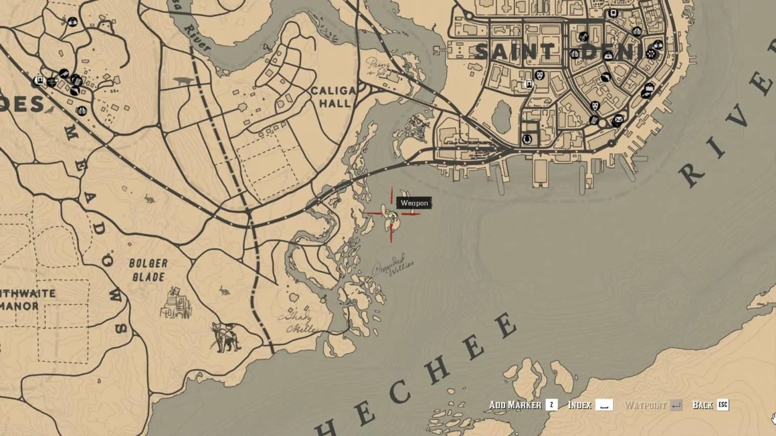 Red Dead Redemption 2 All Weapons Locations Guide - RDR2.org