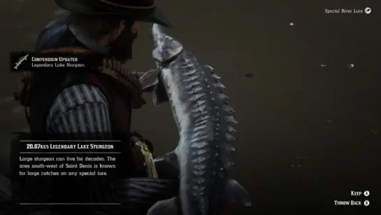 Red Dead Redemption 2 Legendary Fish Locations Guide ("A Fisher of Fish ...