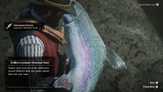 Red Dead Redemption 2 Legendary Fish Locations Guide ("A Fisher of Fish ...