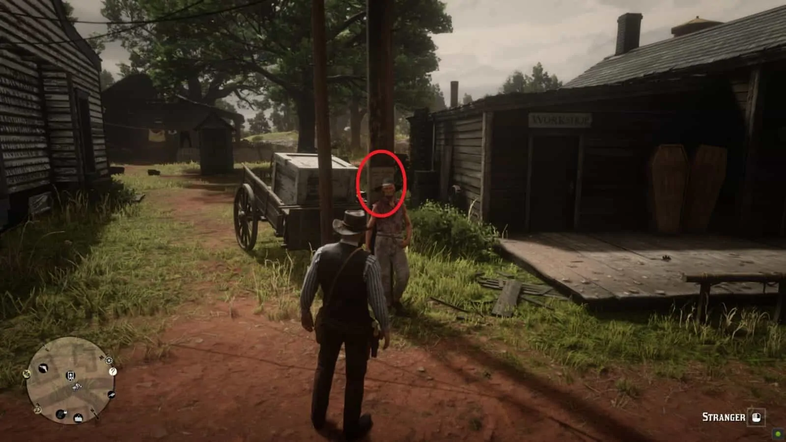 "The Ties That Bind Us" Stranger Mission / Chain Gang Wanted Posters Location Guide - RDR2.org