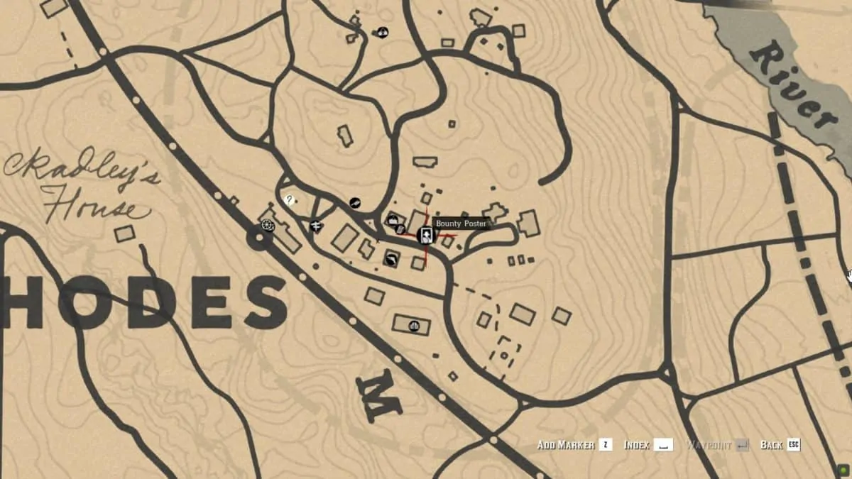 "The Ties That Bind Us" Stranger Mission / Chain Gang Wanted Posters Location Guide - RDR2.org