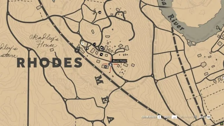 "The Ties That Bind Us" Stranger Mission / Chain Gang Wanted Posters Location Guide - RDR2.org