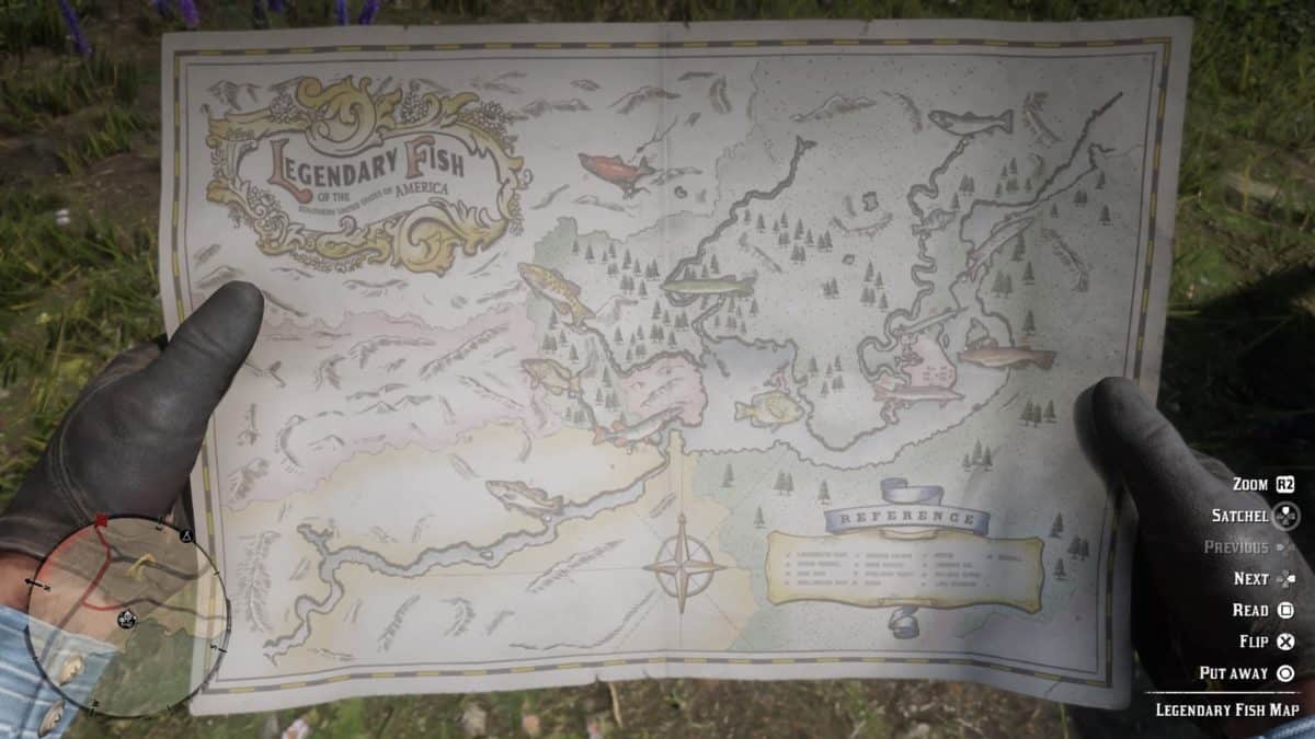 Red Dead Redemption 2 Legendary Fish Locations Guide ("A Fisher of Fish ...