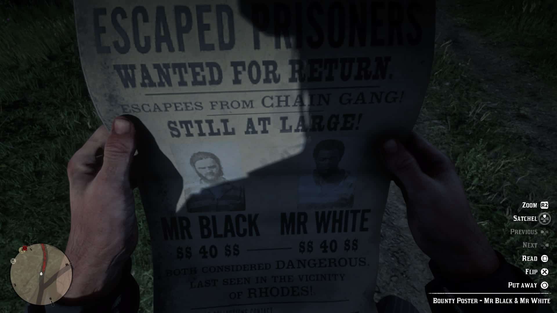 "The Ties That Bind Us" Stranger Mission / Chain Gang Wanted Posters Location Guide - RDR2.org