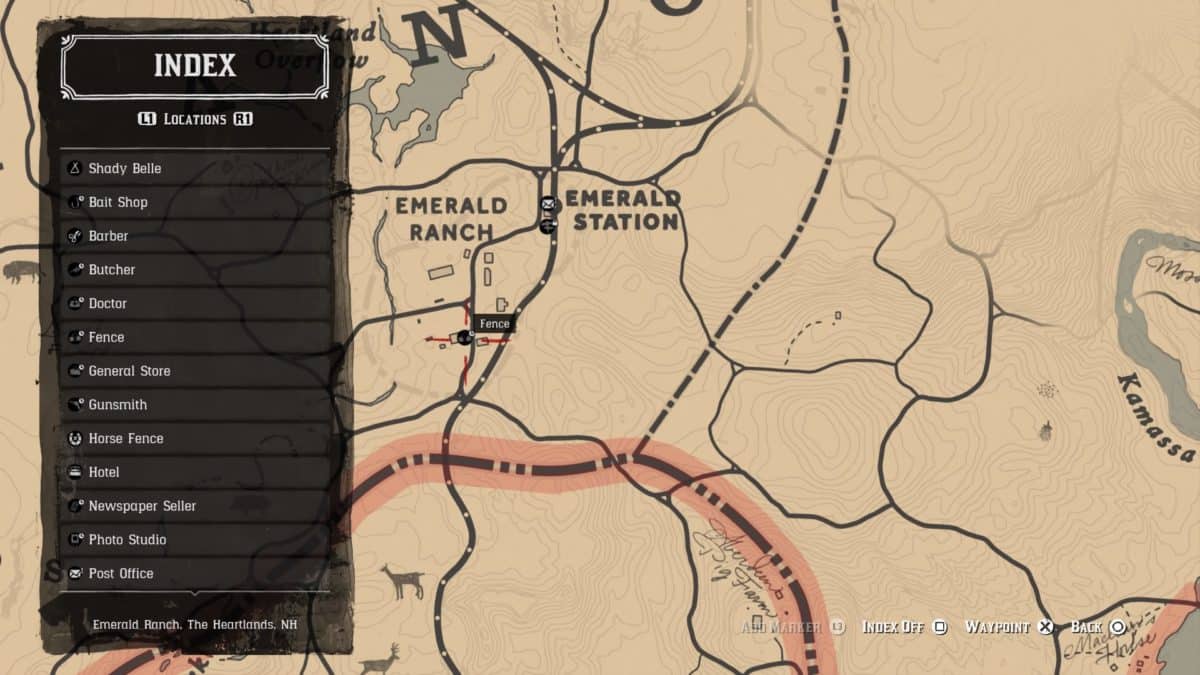 Red Dead Redemption 2 Fences Locations Guide - RDR2.org