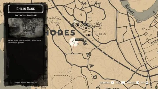 "The Ties That Bind Us" Stranger Mission / Chain Gang Wanted Posters Location Guide - RDR2.org