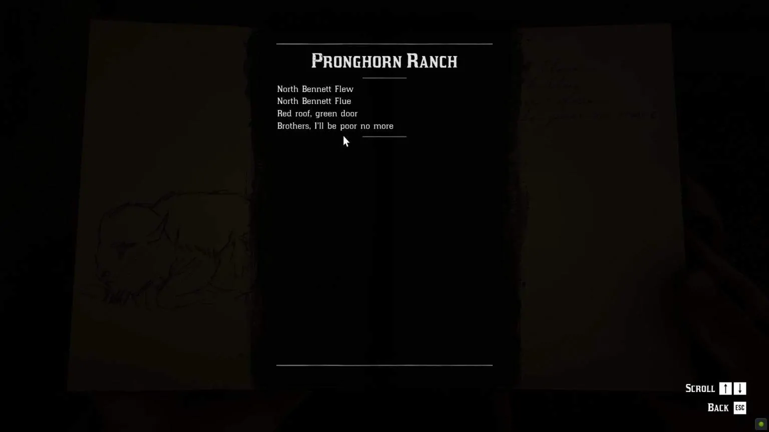 Sketched Map Treasure Hunt Guide - RDR2.org