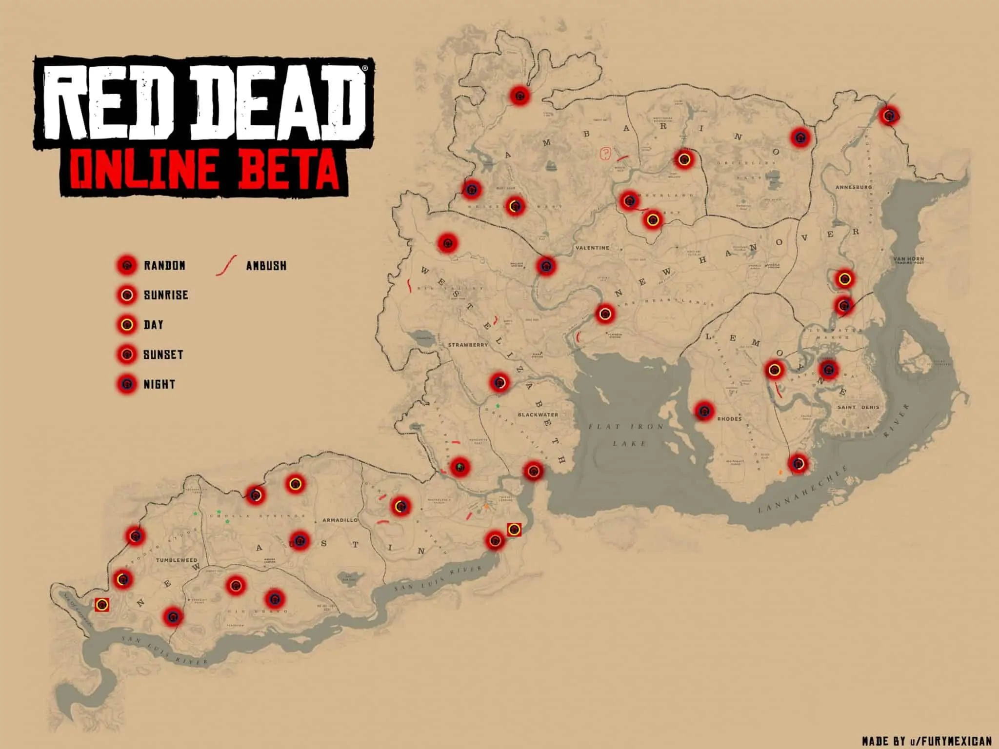 Red Dead Online Gang Hideout Spawn Locations - RDR2.org