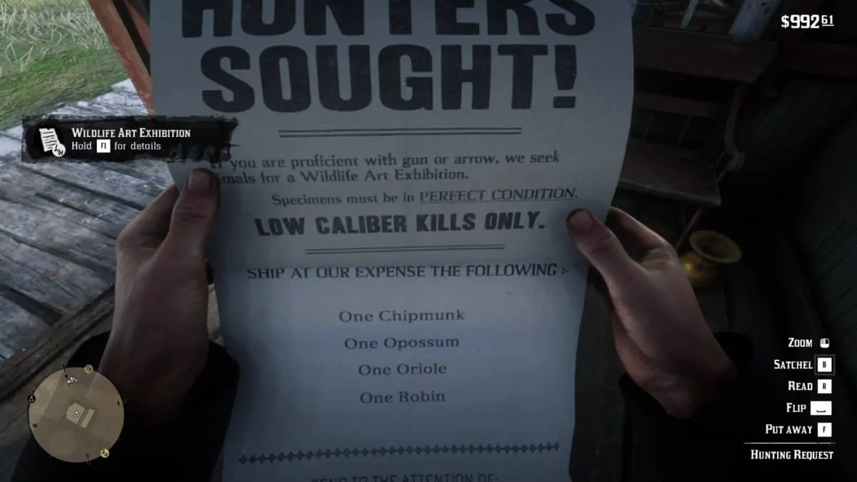 Red Dead Redemption 2 Hunting Request Guide - RDR2.org