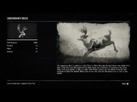 Legendary Buck Hunting Guide - RDR2.org