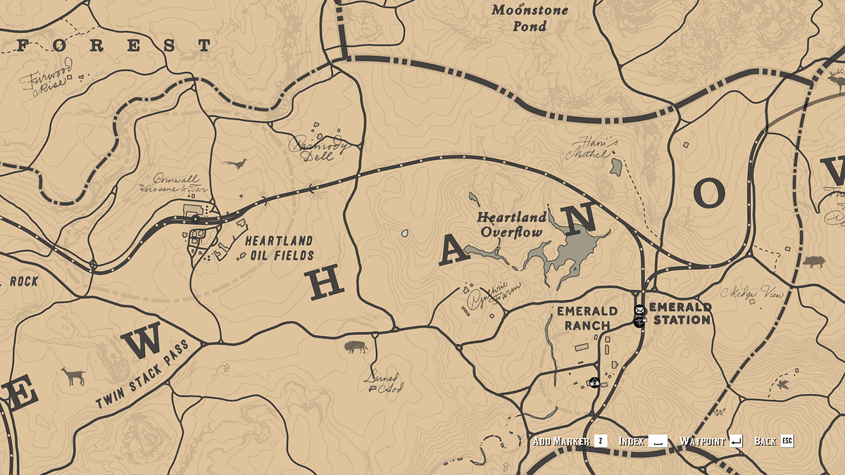 All Animal Locations Guide - RDR2.org
