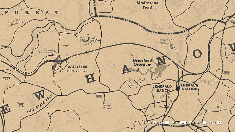 All Animal Locations Guide - RDR2.org