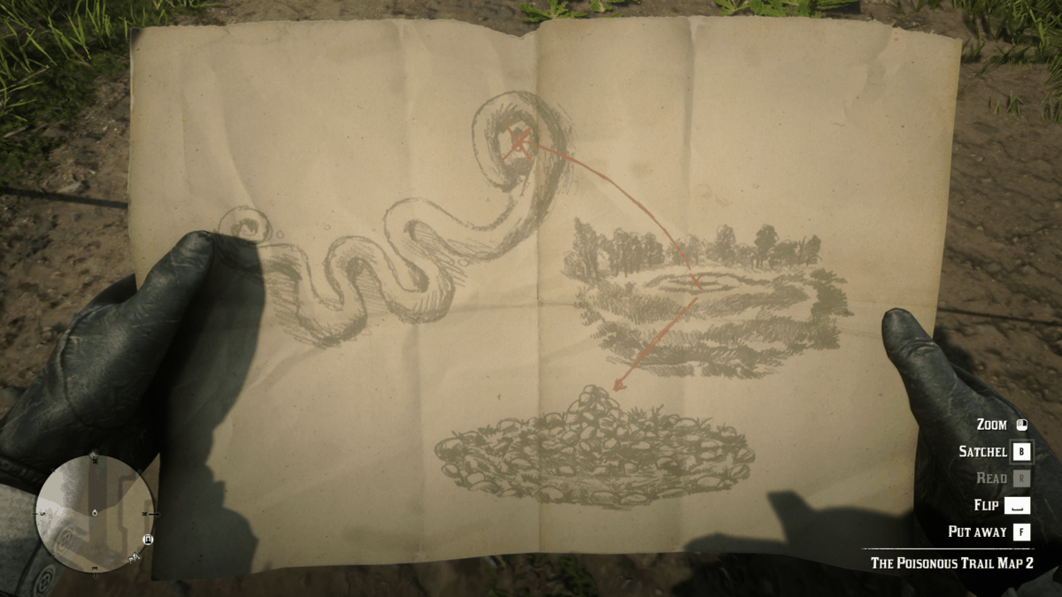 "Poisonous Trail" Treasure Hunt Guide - RDR2.org