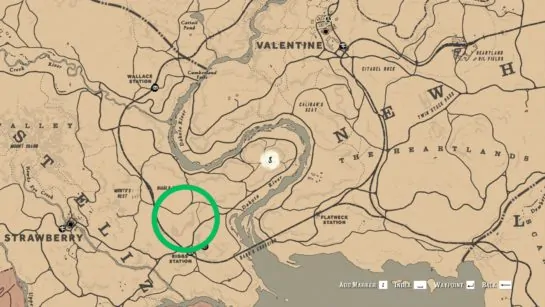 Red Dead Redemption 2 High-Stakes Treasure Map Locations - RDR2.org