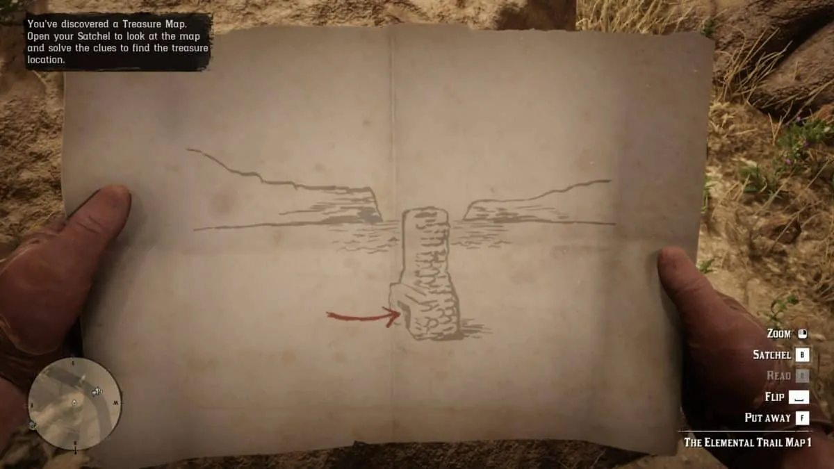 Red Dead Redemption 2 - The Elemental Trail Treasure Hunt Guide - RDR2.org