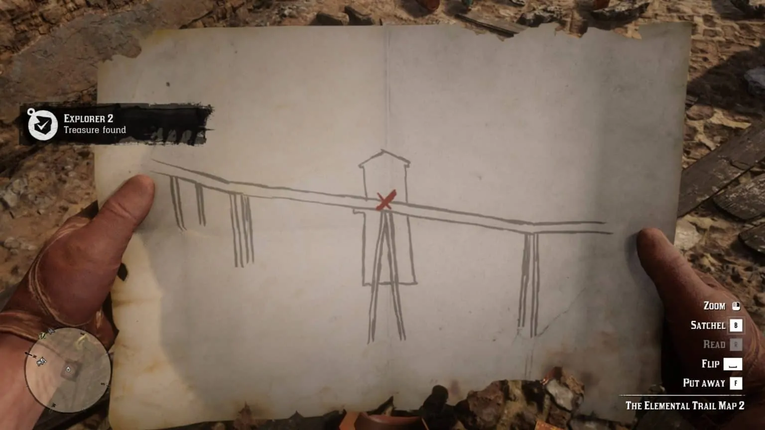 Red Dead Redemption 2 - The Elemental Trail Treasure Hunt Guide - RDR2.org