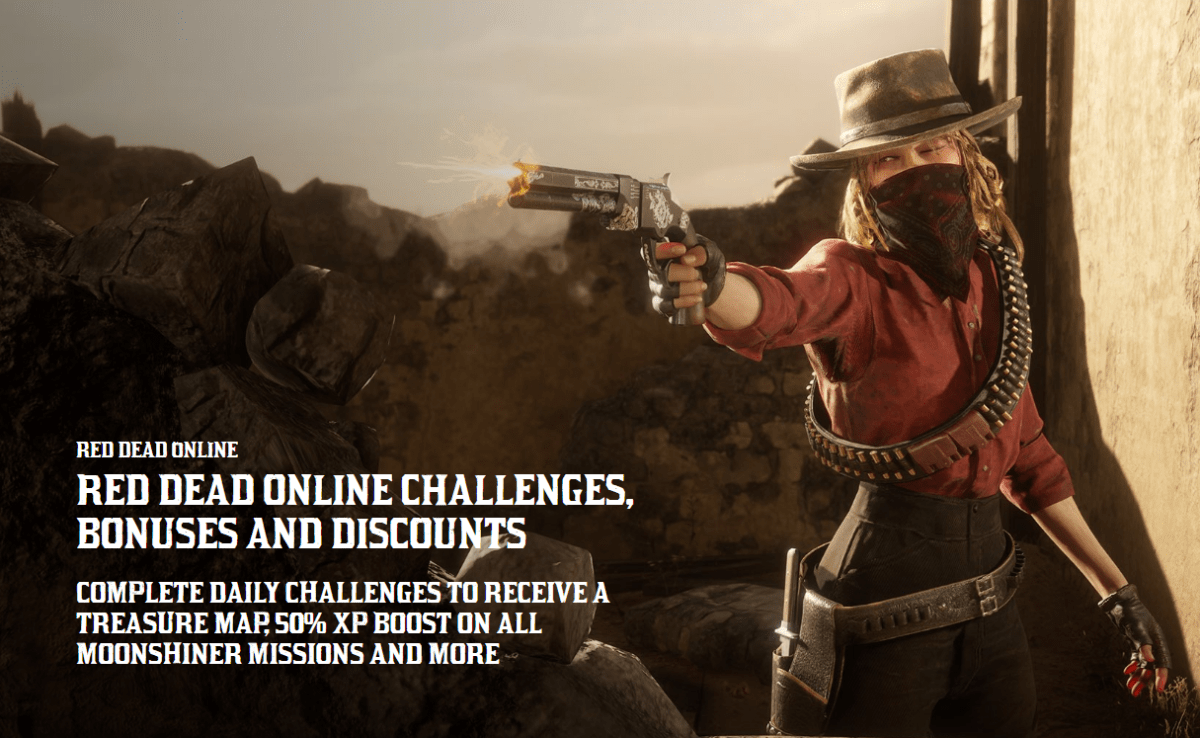 Earn A Free Treasure Map With Red Dead Online Daily Challenges This ...